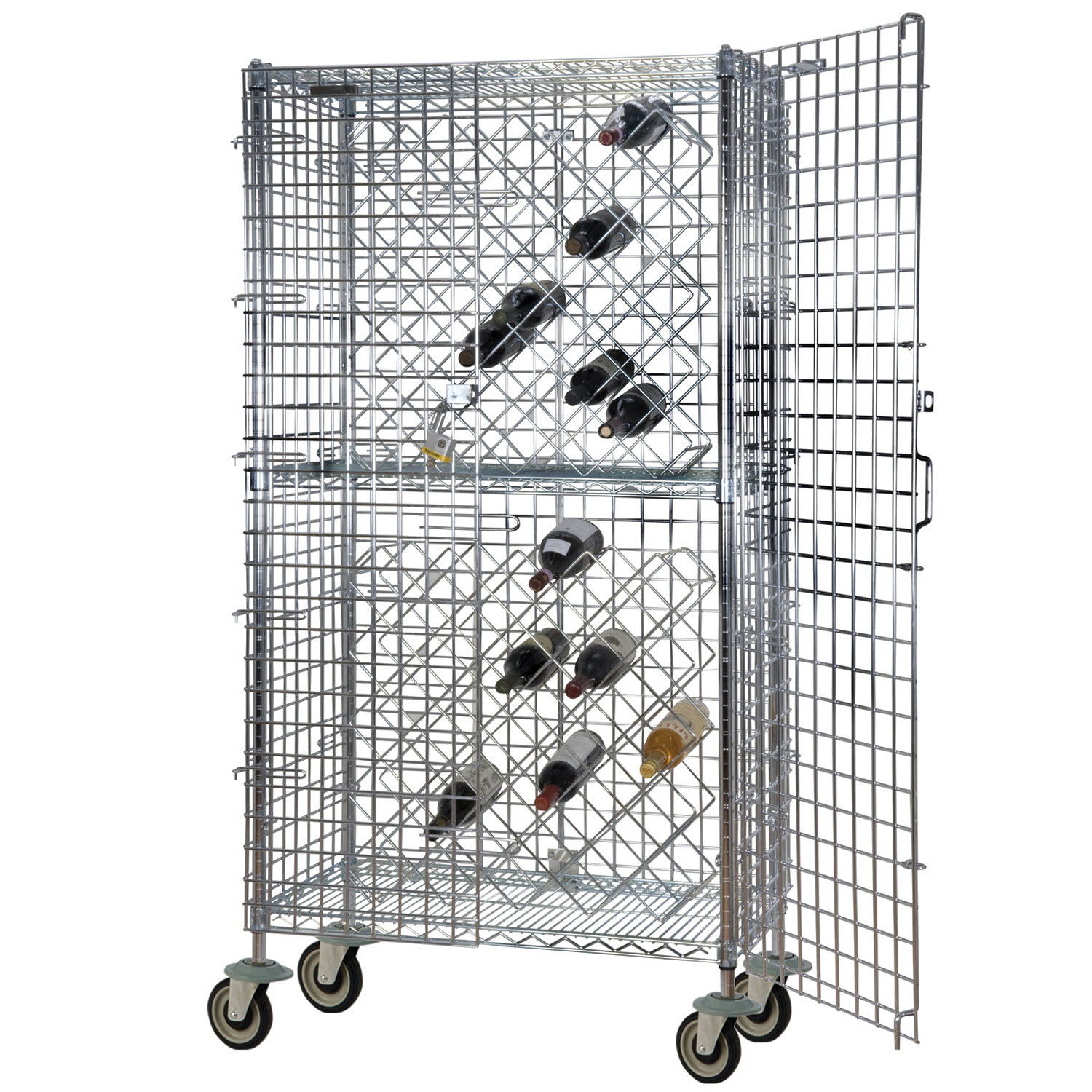 Focus FDMWR2436CH 63"H Commercial Wine Rack w/ (144) Bottle Capacity ...
