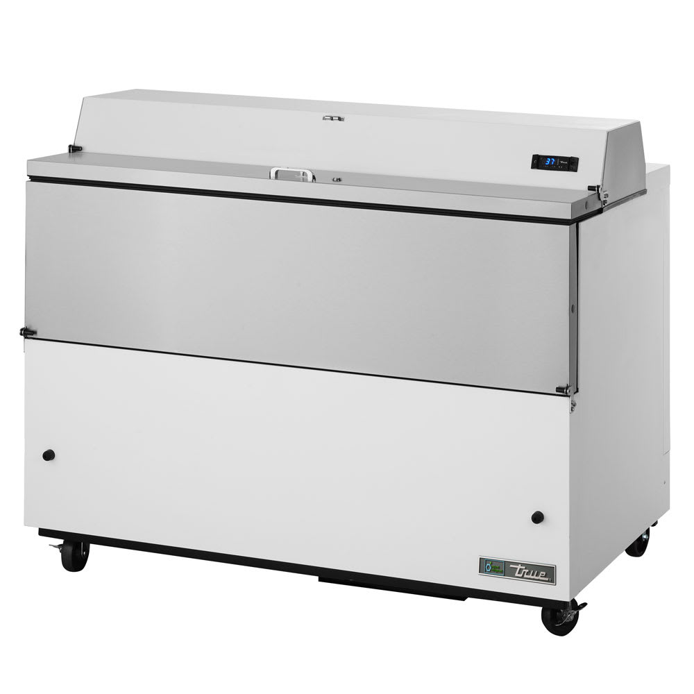 True TMC-49-SS-HC Milk Cooler w/ Top & Side Access - (768) Half Pint ...
