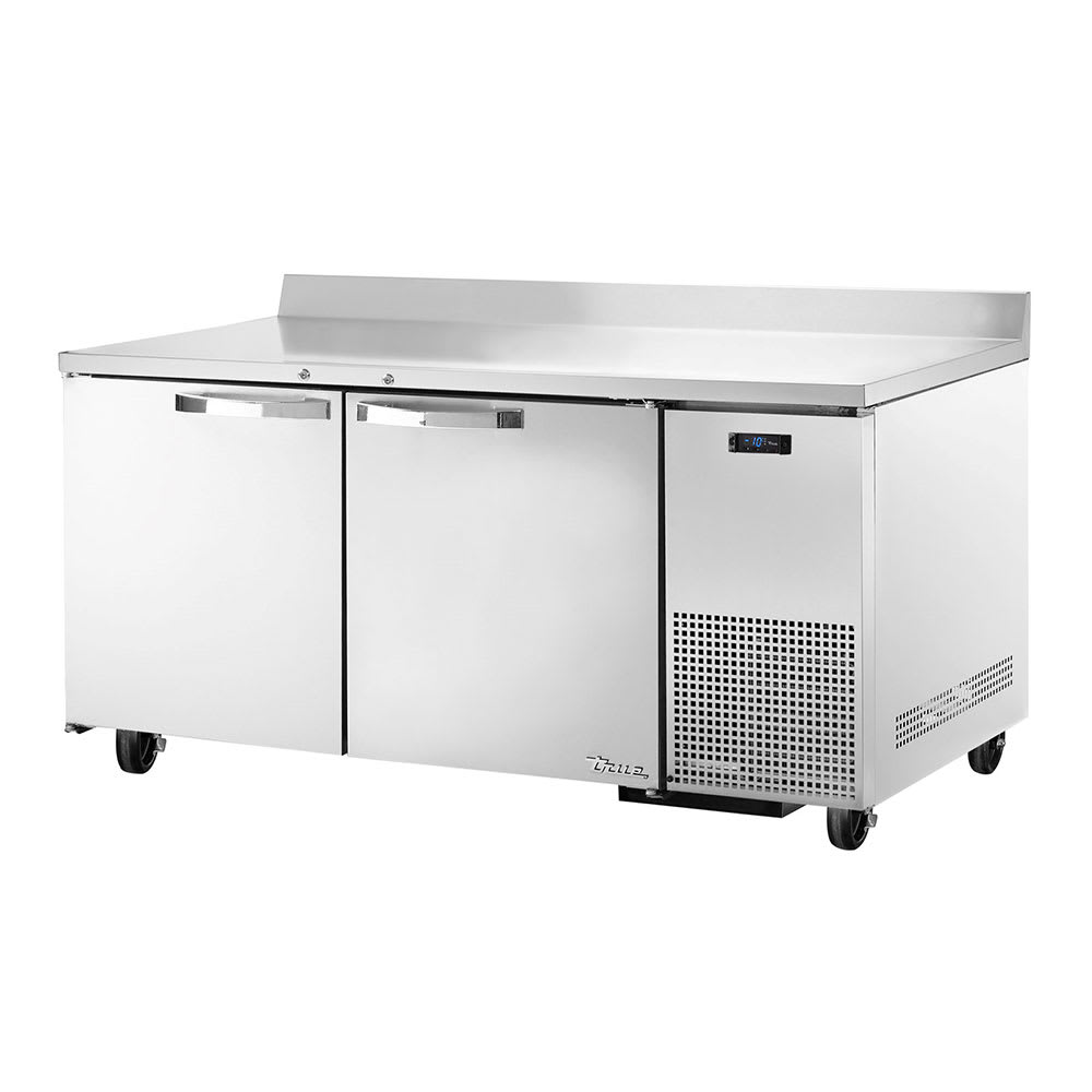True TWT-67F-HC~SPEC3 67 1/4" Worktop Freezer w/ (2) Section & (2 ...