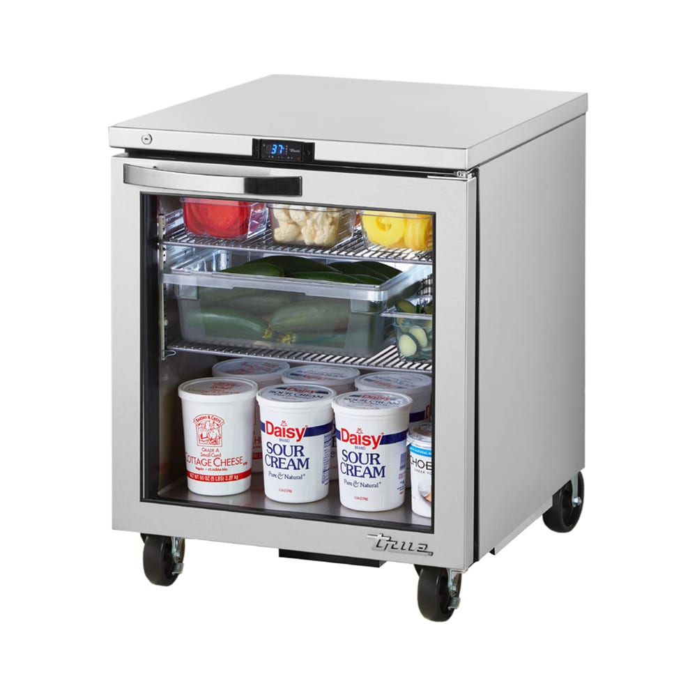 True TUC-27G-HC~SPEC3 27" W Undercounter Refrigerator w/ (1) Section ...