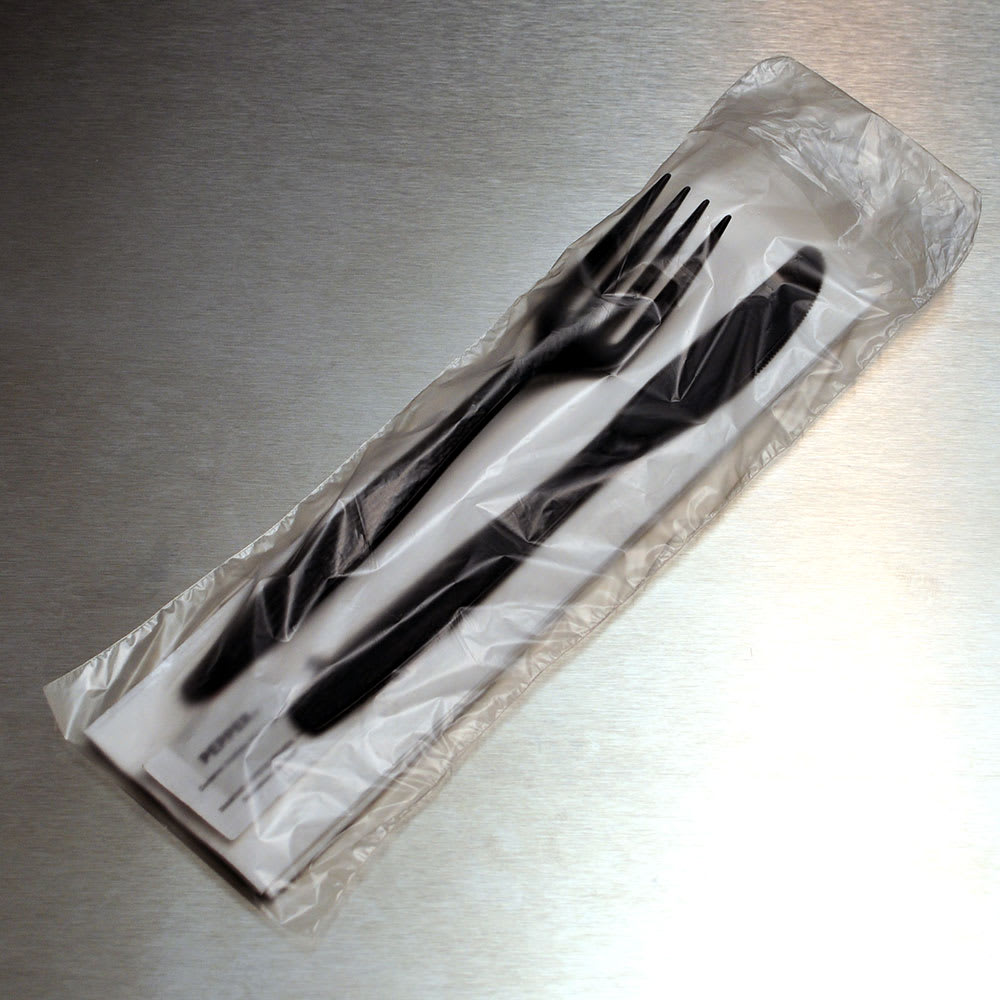 LK Packaging Flip Top Deli/Silverware Bag Only - 10" x 3 1/2", Poly ...