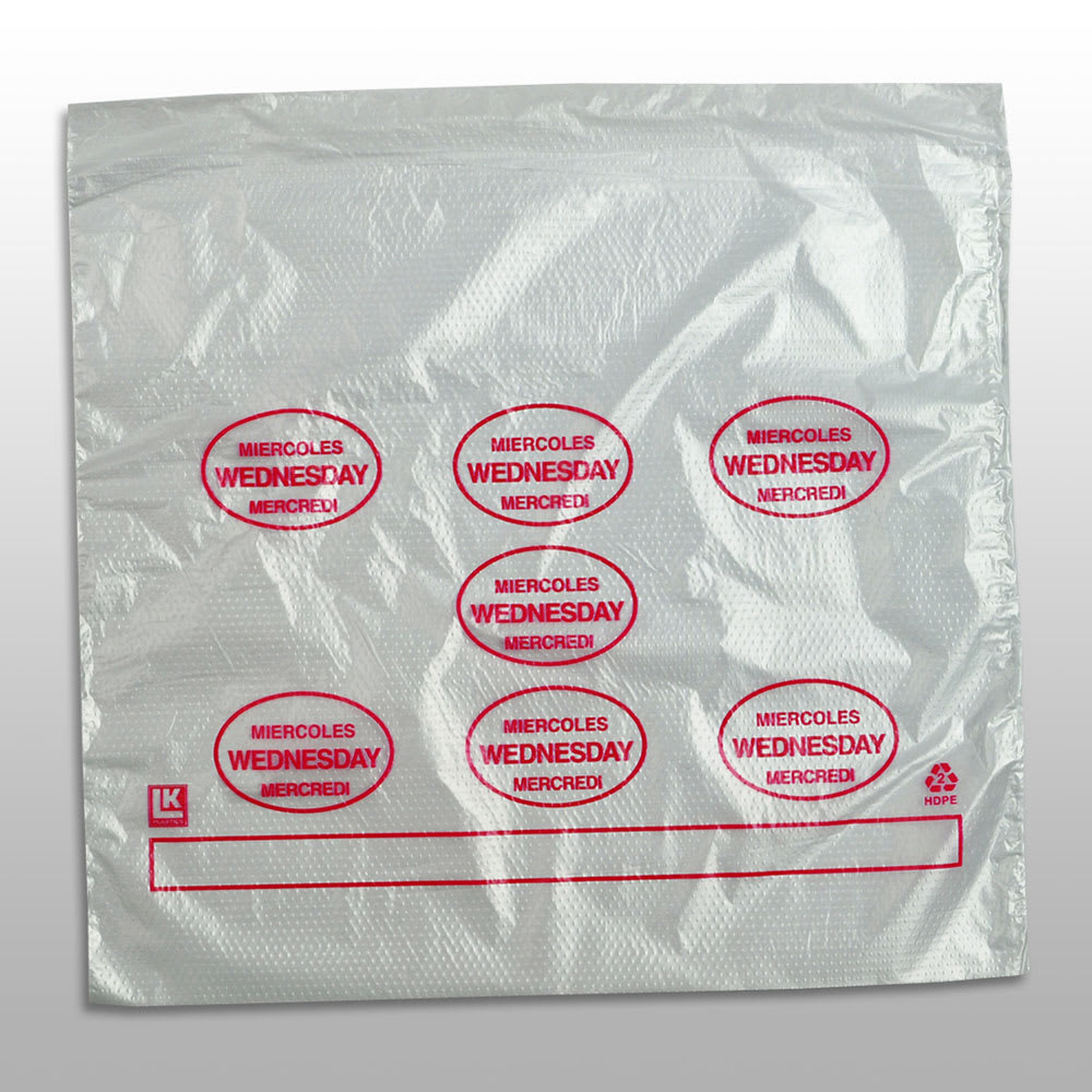 LK Packaging Printed Portion Control Food Storage Bags - 8 1/2" x 10 ...