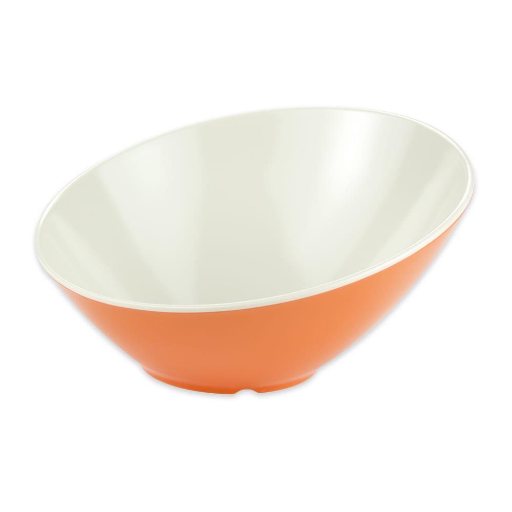 GET 16 oz Round Melamine Dessert Bowl, Orange (B-788-ST)