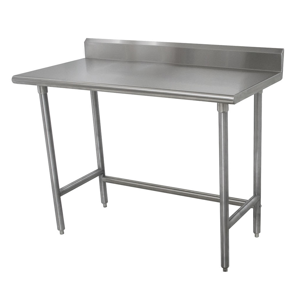 Advance Tabco TKSLAG-244-X 48" 16 ga Work Table w/ 430 Series Stainless ...