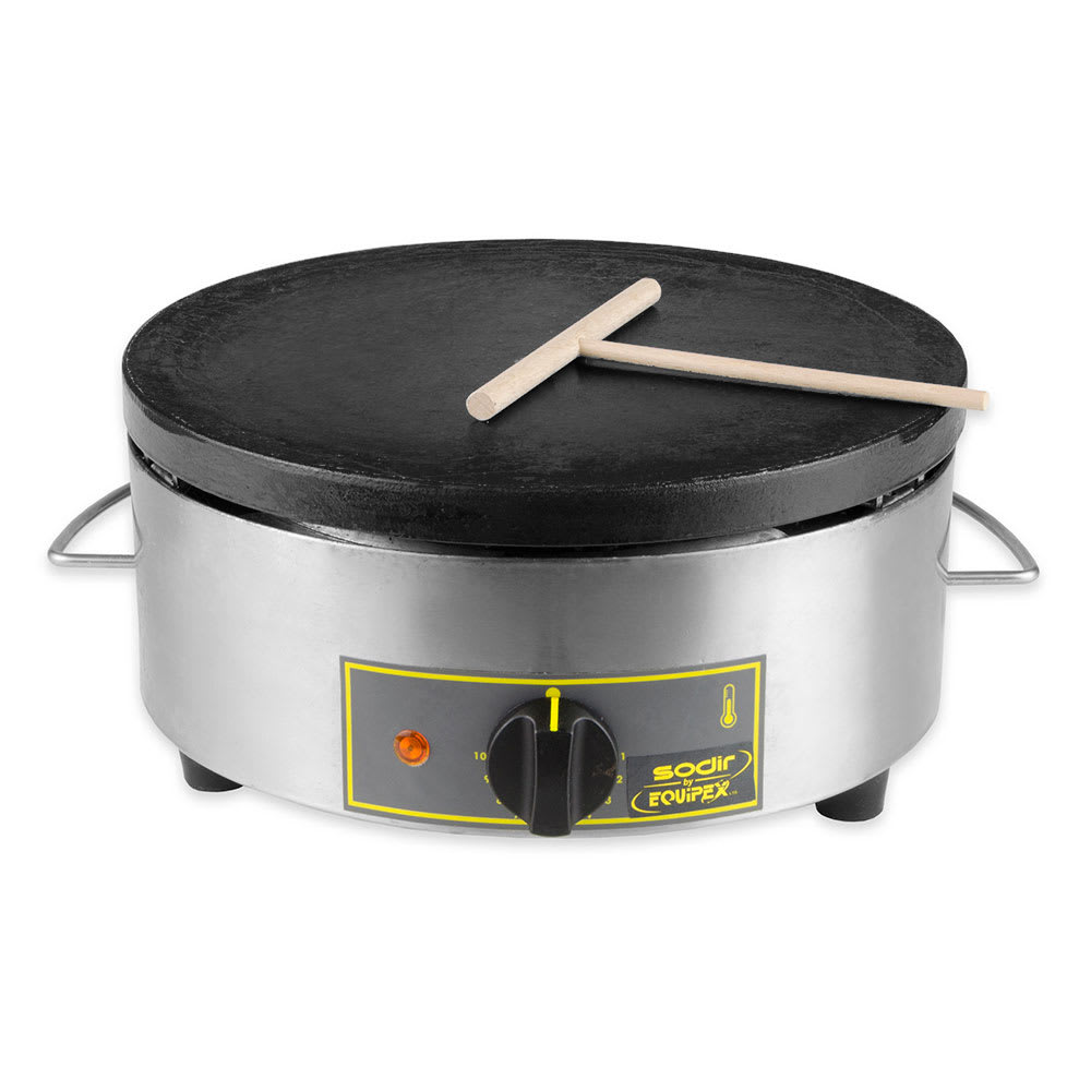 Equipex 350FE Sodir Single Plate Electric Crepe Machine