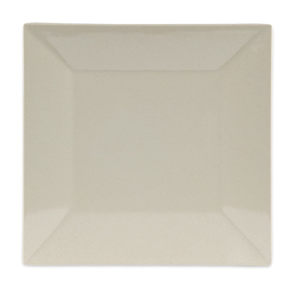 GET 10" Square Melamine Dinner Plate, Beige (BAM-1104)