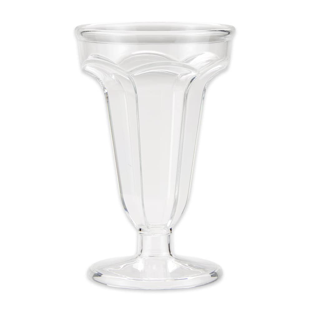 GET 5 oz Footed Sundae Dish - Plastic, Clear (ICM-24-CL)