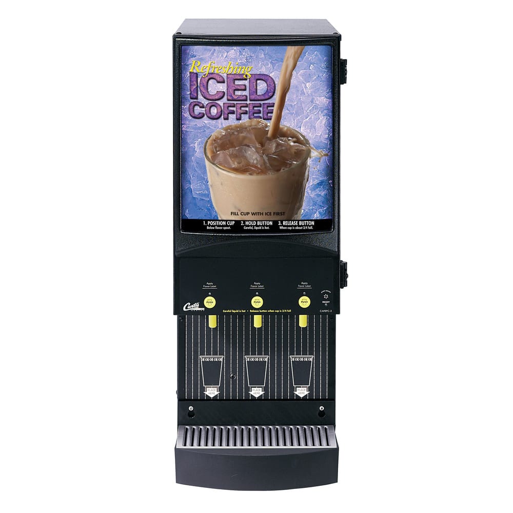 Curtis CAFEPC3CS10900 Cappuccino Machine w/ (1) 4 lb Hopper & (3 ...