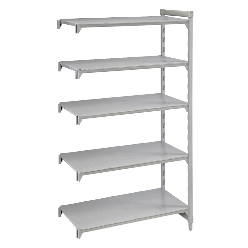 Cambro CPA184884S5PKG 48" NSF 5-Tier Polymer Shelf Kit - Camshelving ...