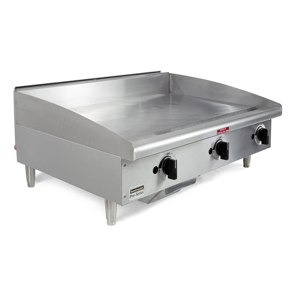 Toastmaster TMGM36 36" Gas Griddle w/ Manual Controls - 3/4" Steel ...