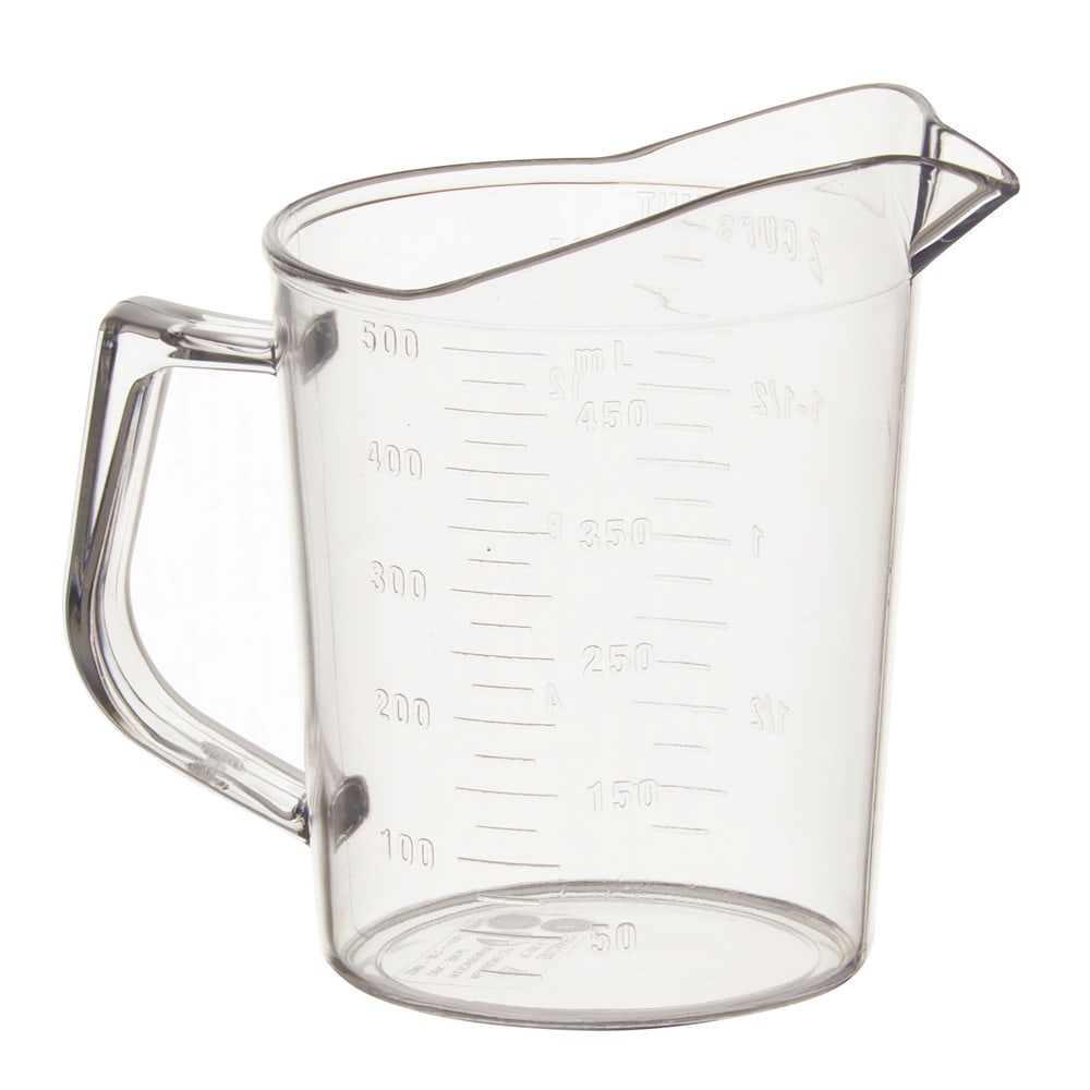 Winco PMU-50 Measuring Cup, 1 pint, Polycarbonate