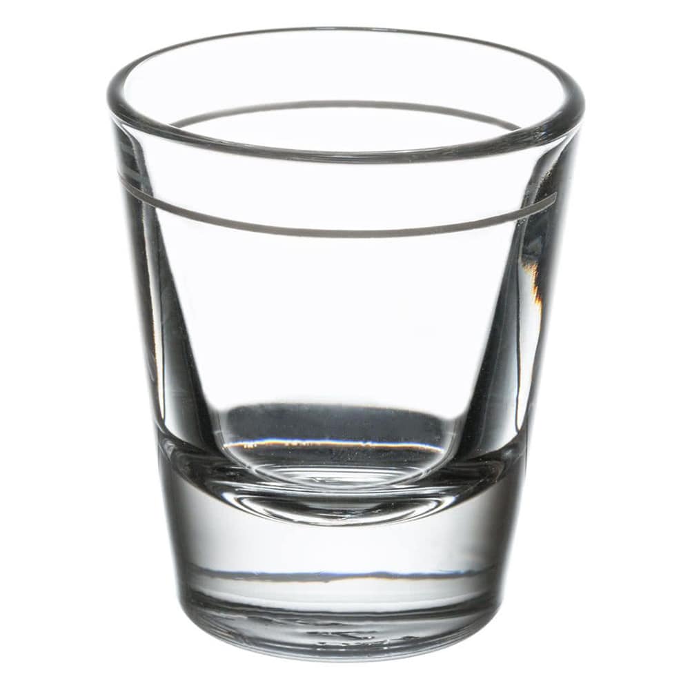 Libbey 5120/A0007 1 1/2 oz Whiskey Shot Glass with 1 oz Cap Line