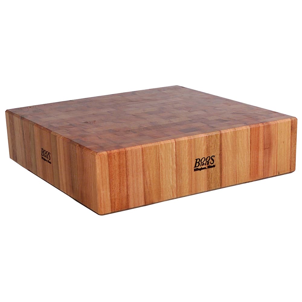 John Boos CUCLA24T Cucina Laforza Butcher Block, 24"W x 24"L x 6"H, TOP ...