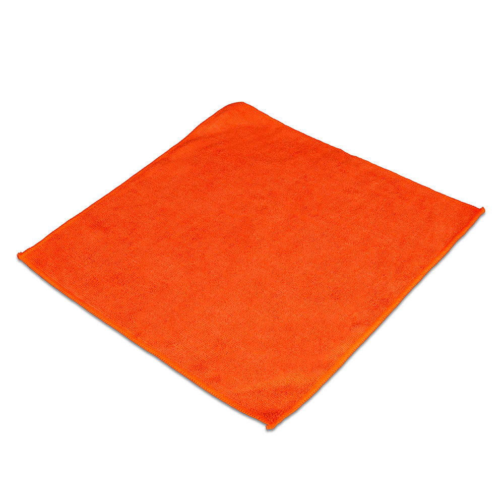 Clean Up 12" Square Multi-Purpose Towel - Microfiber, Orange (MFMP12OR)