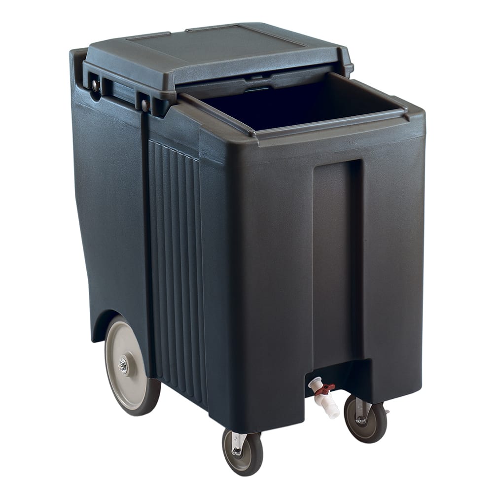 Cambro ICS175TB110 175 lb SlidingLid™ Insulated Mobile Ice Caddy ...