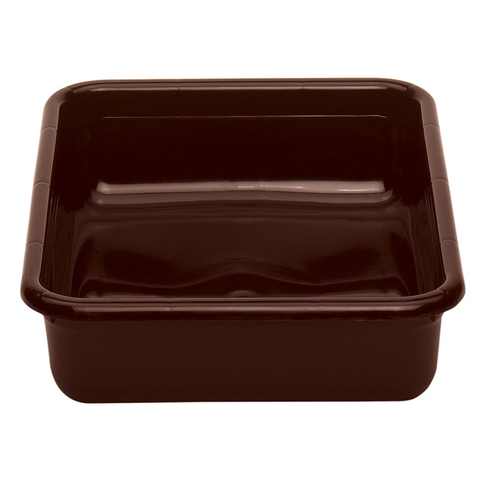 Cambro 1722CBP131 Cambox® Bus Box - 16 4/5" x 21 4/5" x 4 3/4", Dark Brown