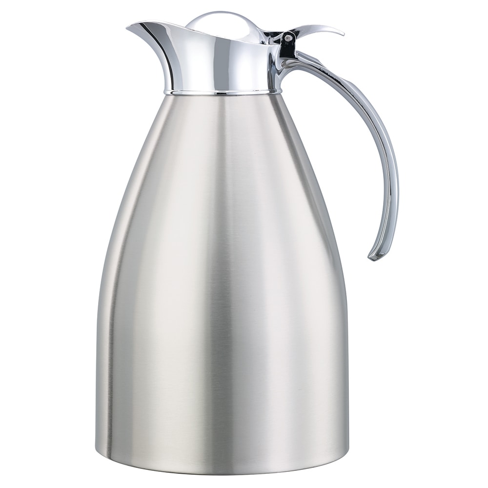 Service Ideas 1 1/2 liter Carafe w/ Vacuum Insulation, Brushed ...