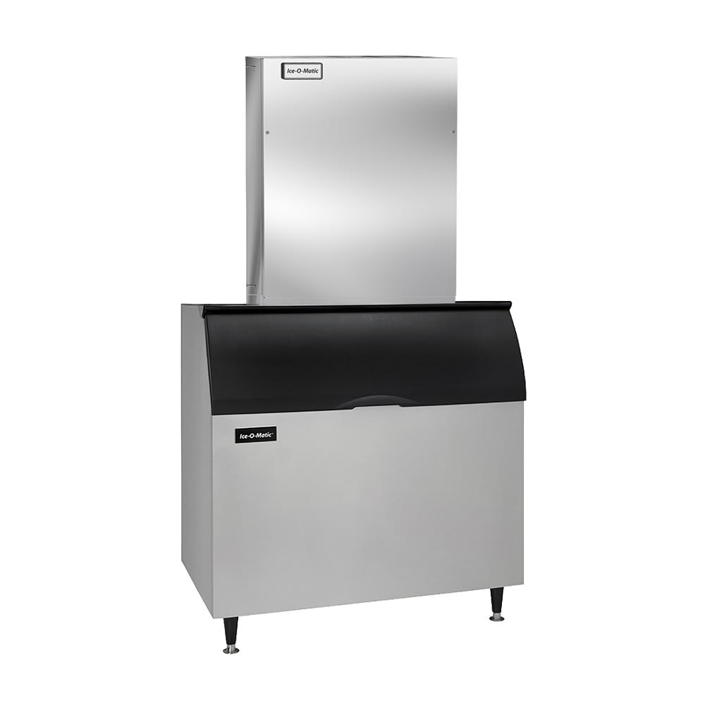 Ice-O-Matic GEM0450A/B110PS/KBT23 464 lb Pearl Ice® Nugget Ice Machine ...