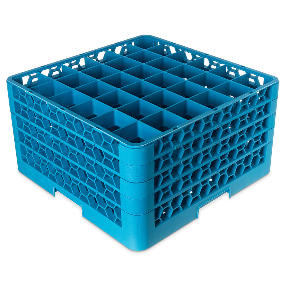 Carlisle OptiClean™ Glass Rack w/ (36) Compartments - (4) Extenders ...