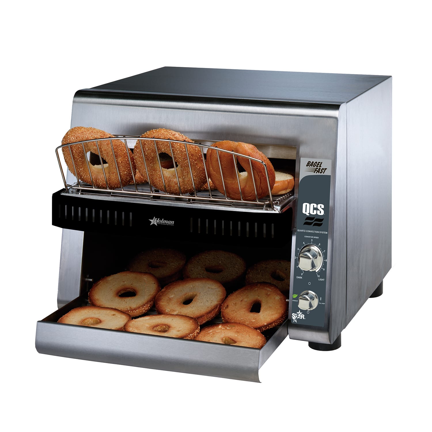Star QCS3-1600B Conveyor Toaster - 1600 Slices/hr w/ 3" Product Opening ...