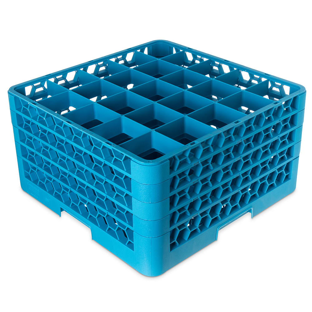 Carlisle OptiClean™ Glass Rack w/ (25) Compartments - (4) Extenders ...