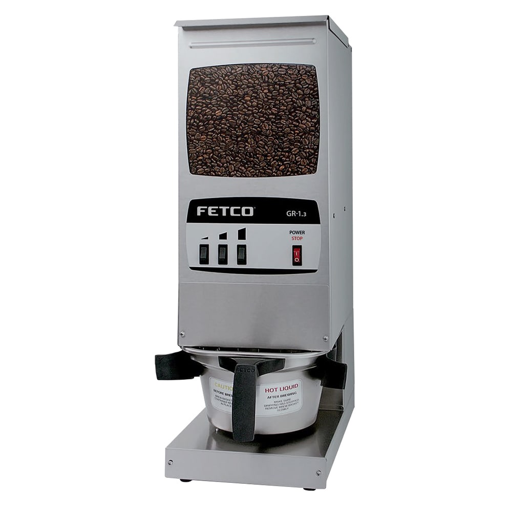 Fetco GR-1.3 Portion Controlled Coffee Grinder w/ (1) 15 lb Hopper, 120v
