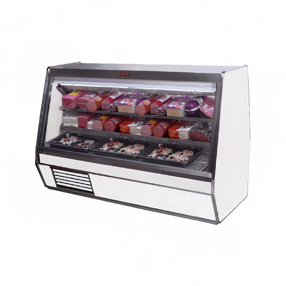 Howard-McCray SC-CDS32E-6-LED 74" Full Service Deli Case w/ Straight ...