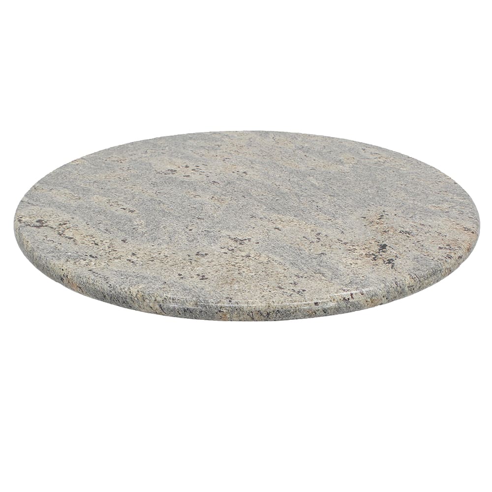 Art Marble G208 24 RD 24 Round Granite Table Top Indoor Outdoor Kashmir White