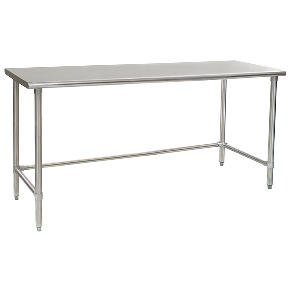 Eagle Group T3072STEB 72" 16 ga Work Table w/ 300 Series Stainless Flat Top