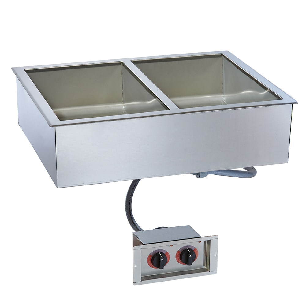 Alto-Shaam 200-HWI/D4 Halo Heat® Drop-In Hot Food Well w/ (2) Full Size ...