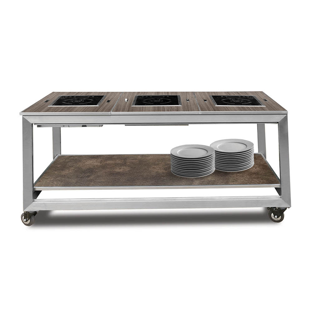 Eastern Tabletop HK900SIGGS 66 3/4" Hot Food Table w/ (3) Wells ...