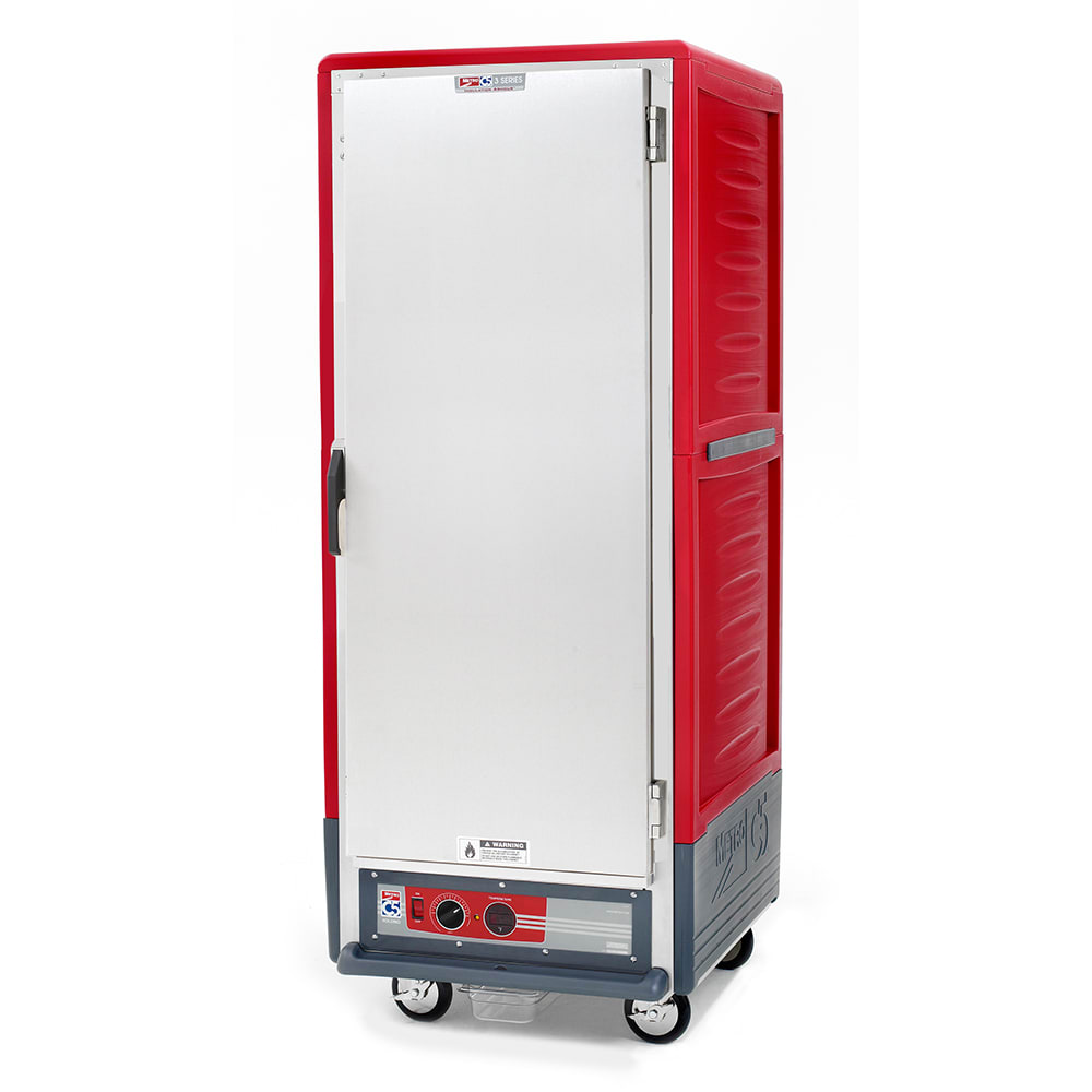 Metro C539-HFS-L Full Height Insulated Mobile Heated Cabinet w/ (35 ...