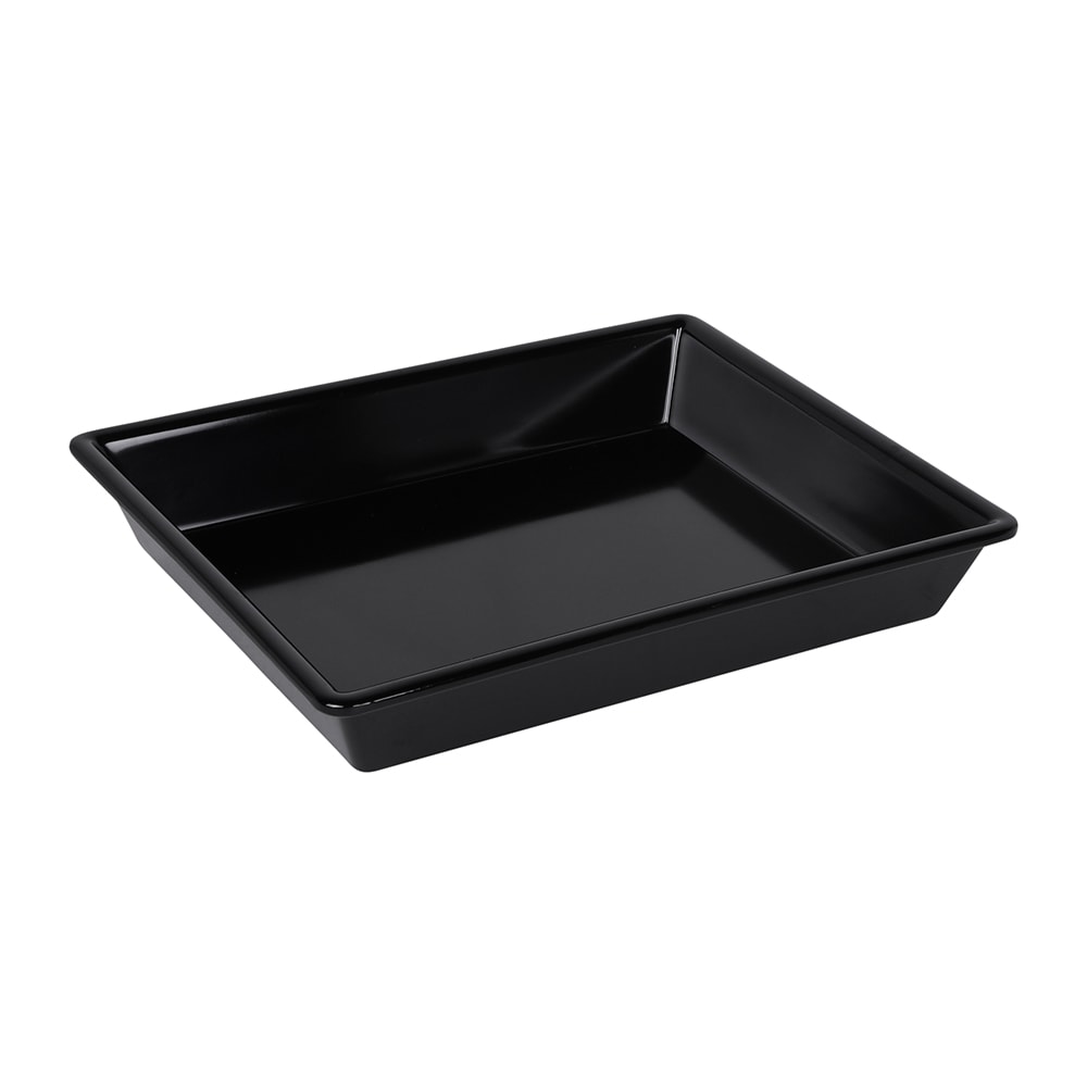 Elite Global Solutions 80 oz Rectangular Melamine Serving Bowl, Black ...