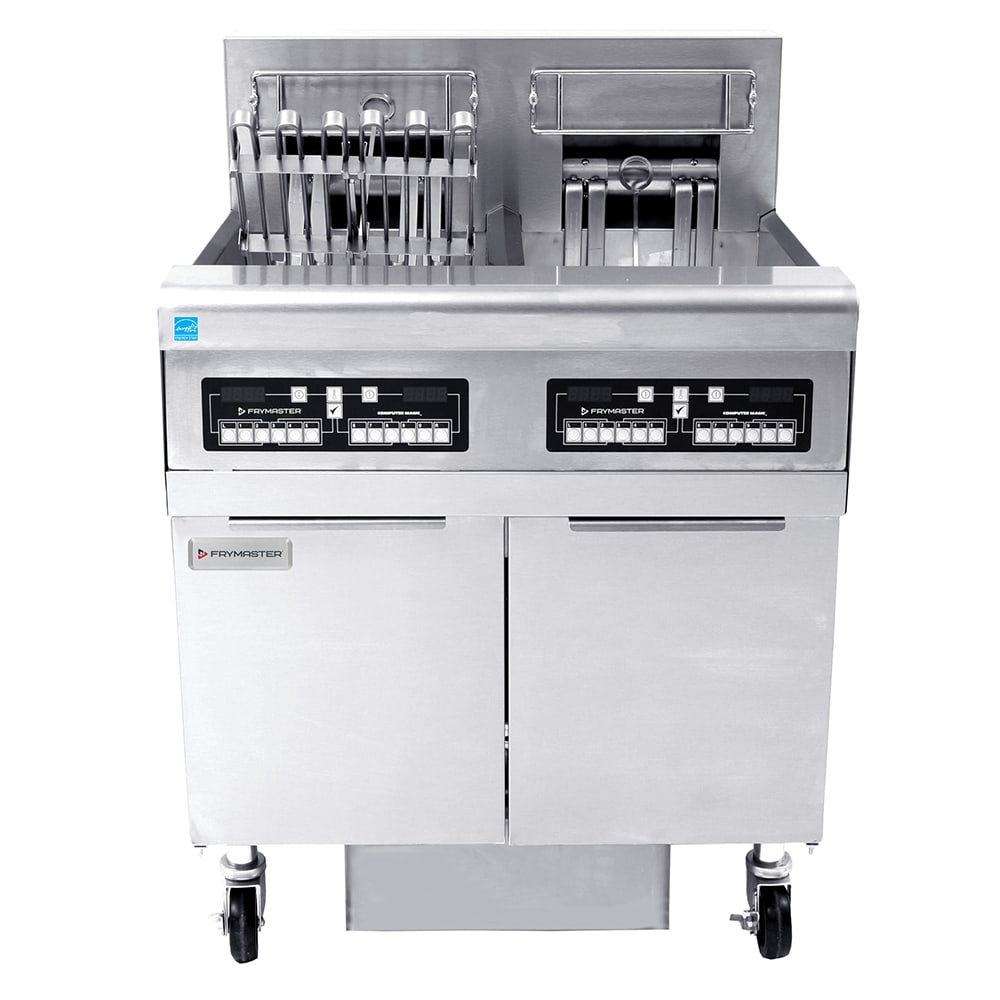 Frymaster FPRE217 Electric Fryer - (2) 50 lb Vat, Floor Model, 208v/3ph