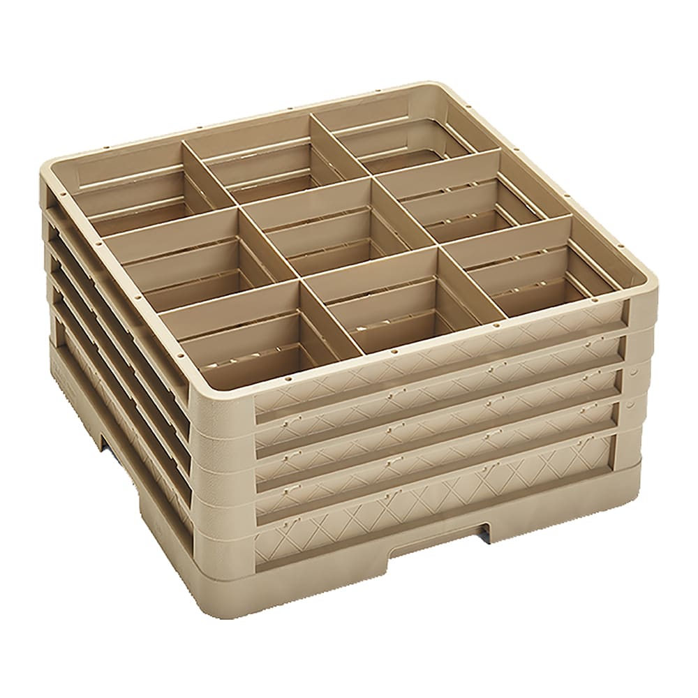 Vollrath CR10FFFF Traex® Full Size Glass Rack w/ (9) Compartments - (4 ...