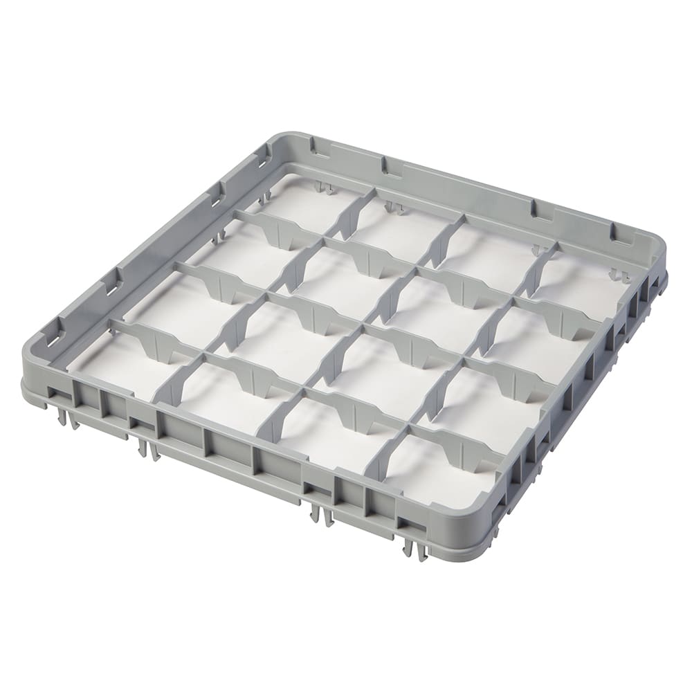 Cambro 16E2151 Full Size Glass Rack Extender w/ (16) Compartments ...
