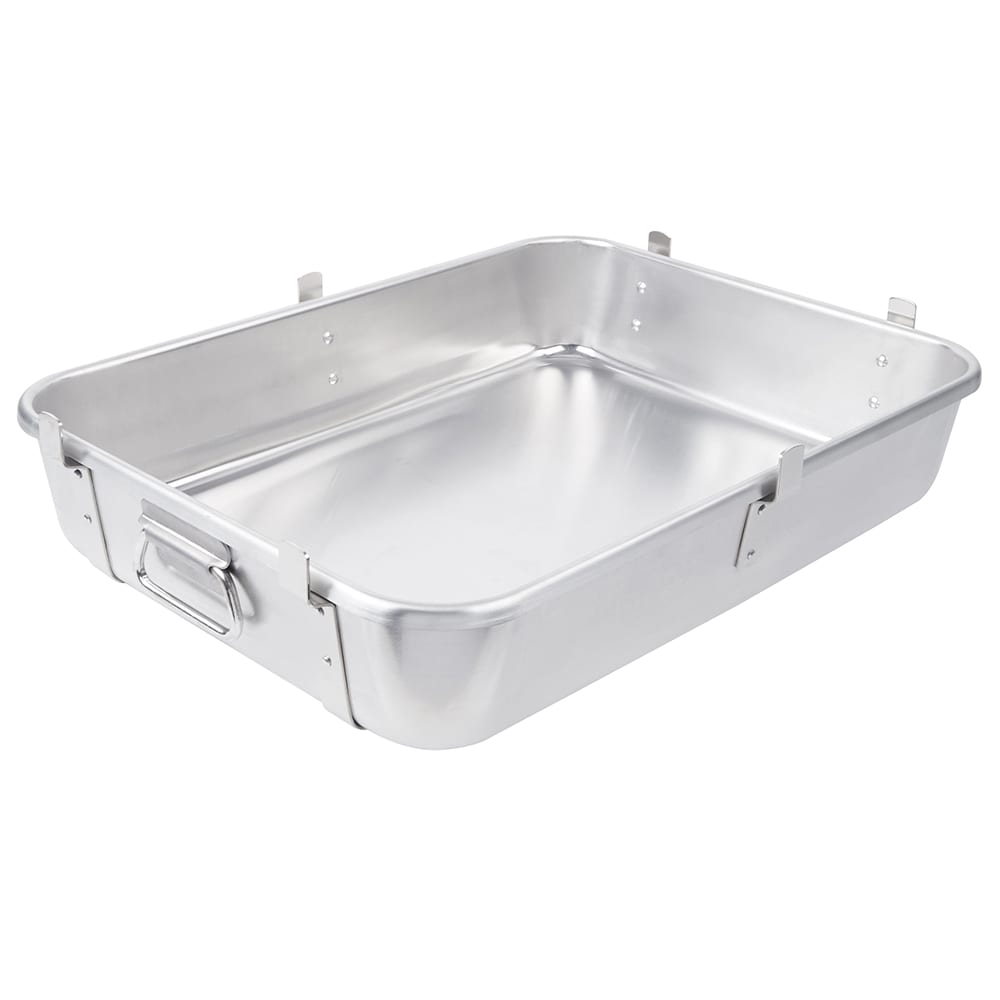 Vollrath 68362 29 3/4 qt Roasting Pan Bottom with Straps - 24x18x4 3/4 ...