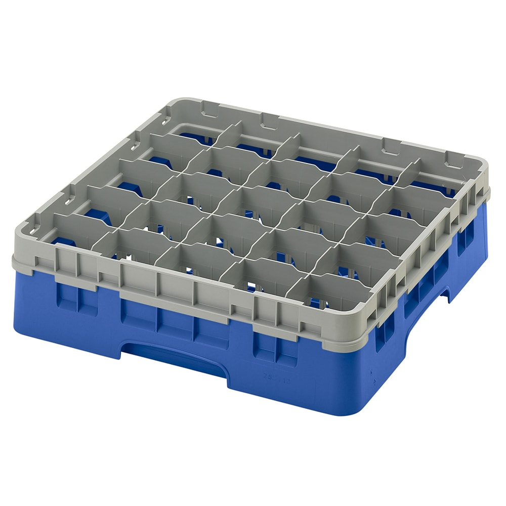 Cambro 25S418168 Camrack® Glass Rack w/ (25) Compartments - (1) Gray ...