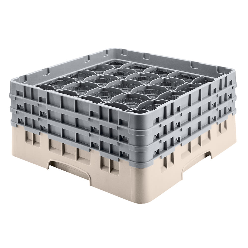 Cambro 36S534184 Camrack® Glass Rack w/ (36) Compartments - (2) Gray ...