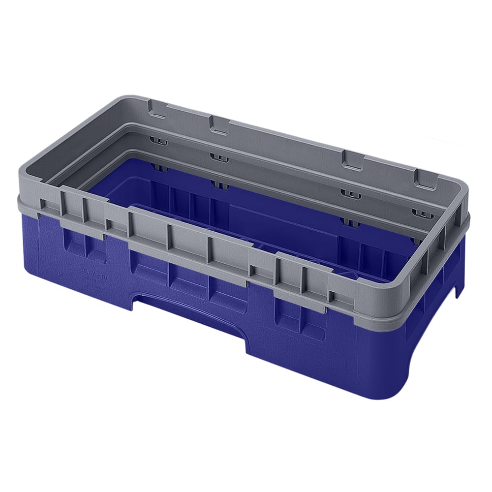 Cambro HBR414186 Camrack Base Rack with Extender - Half-Size, Navy Blue