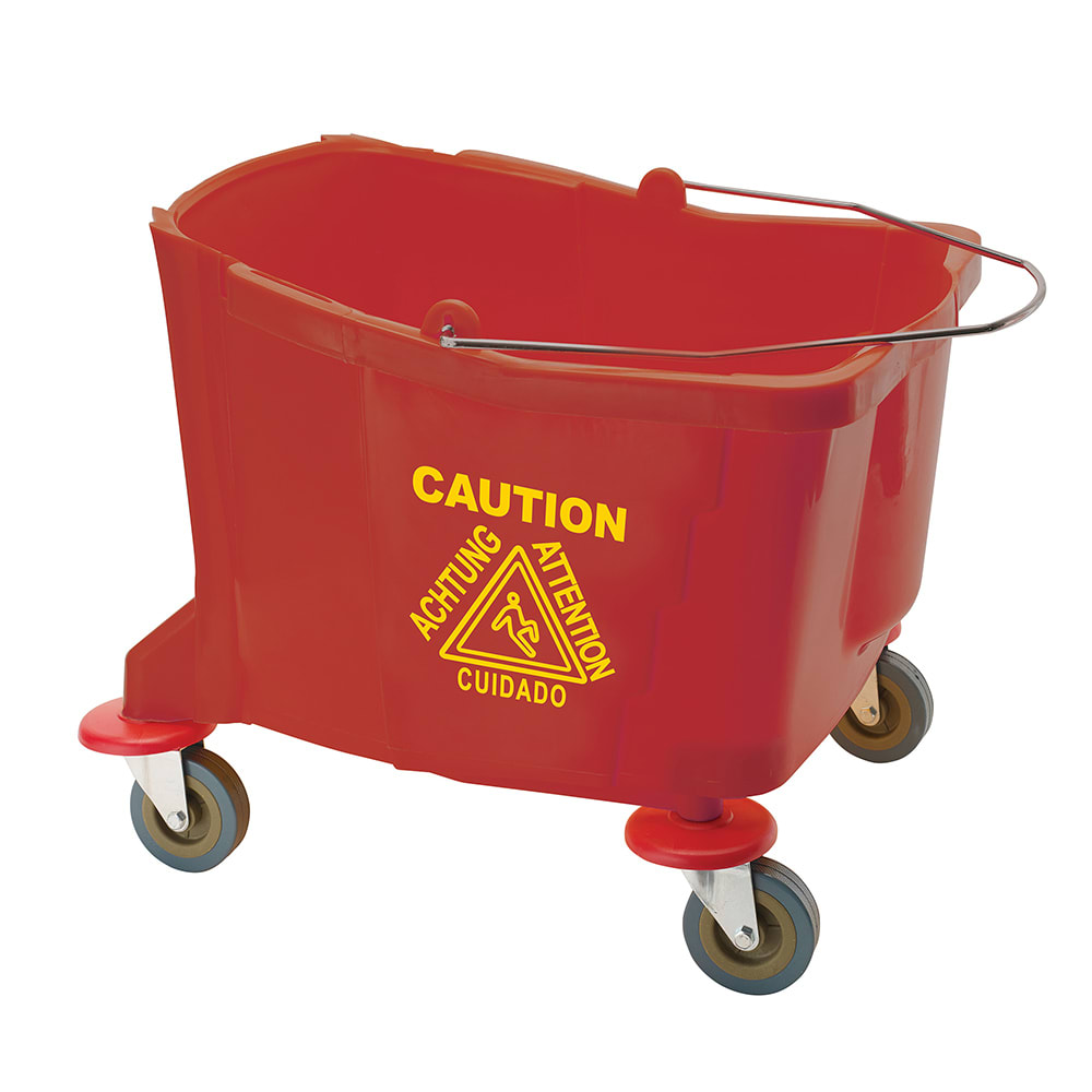 Winco MPB-36BR 36 qt Replacement Bucket Only for MPB-36R, Red