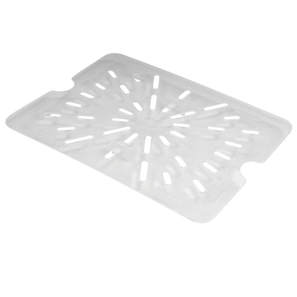 Cambro 20PPD190 Food Pan Drain Shelf - Half Size, Translucent