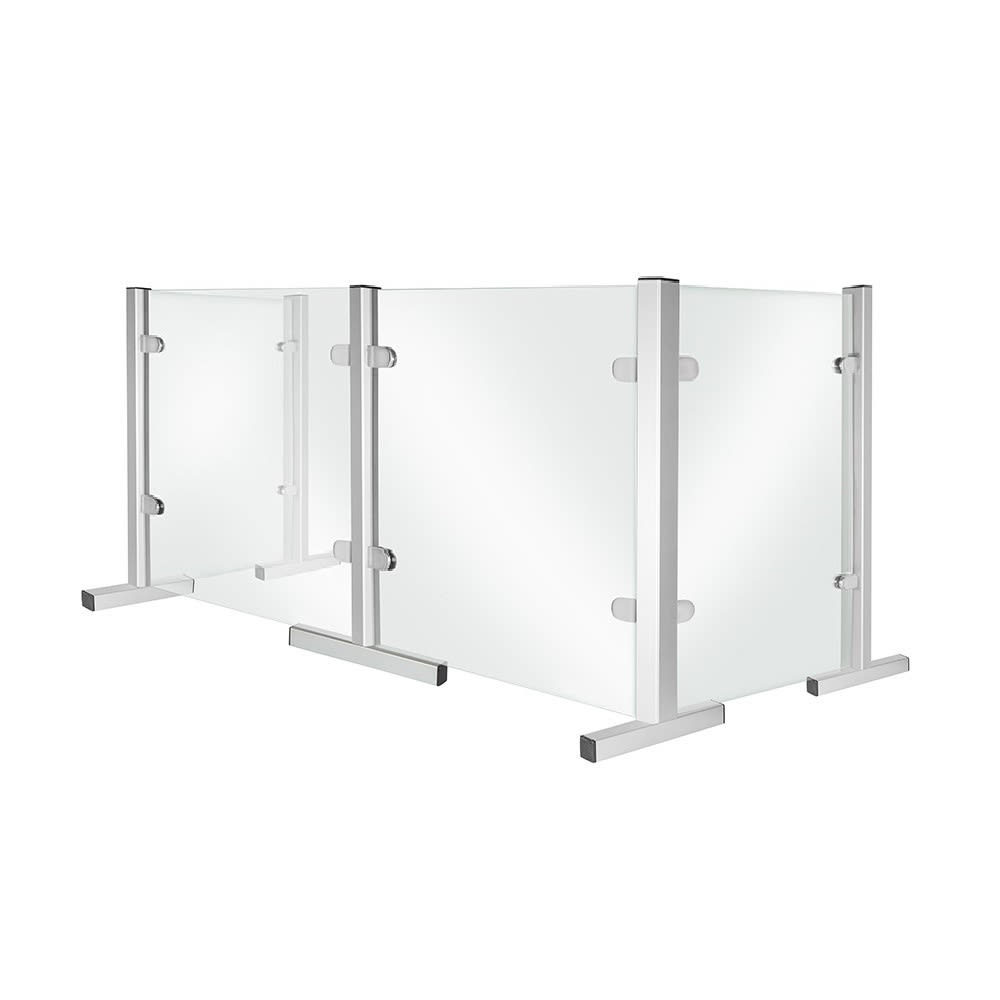 Eastern Tabletop ST8522 Portable Hub Buffet Shield - 64"W x 30"D x 31 1 ...