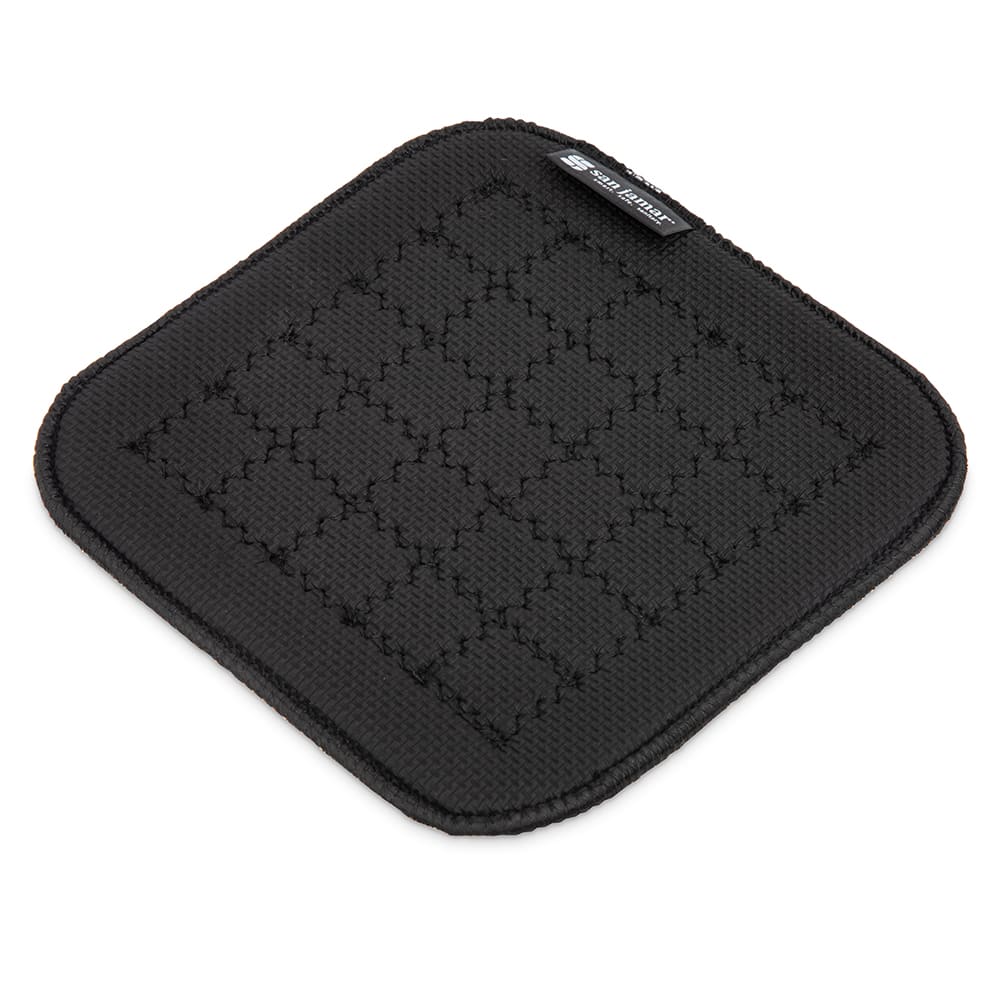 San Jamar UHP77BK Flexible Hot Pad w/ Textured Material, Protects 500 F ...