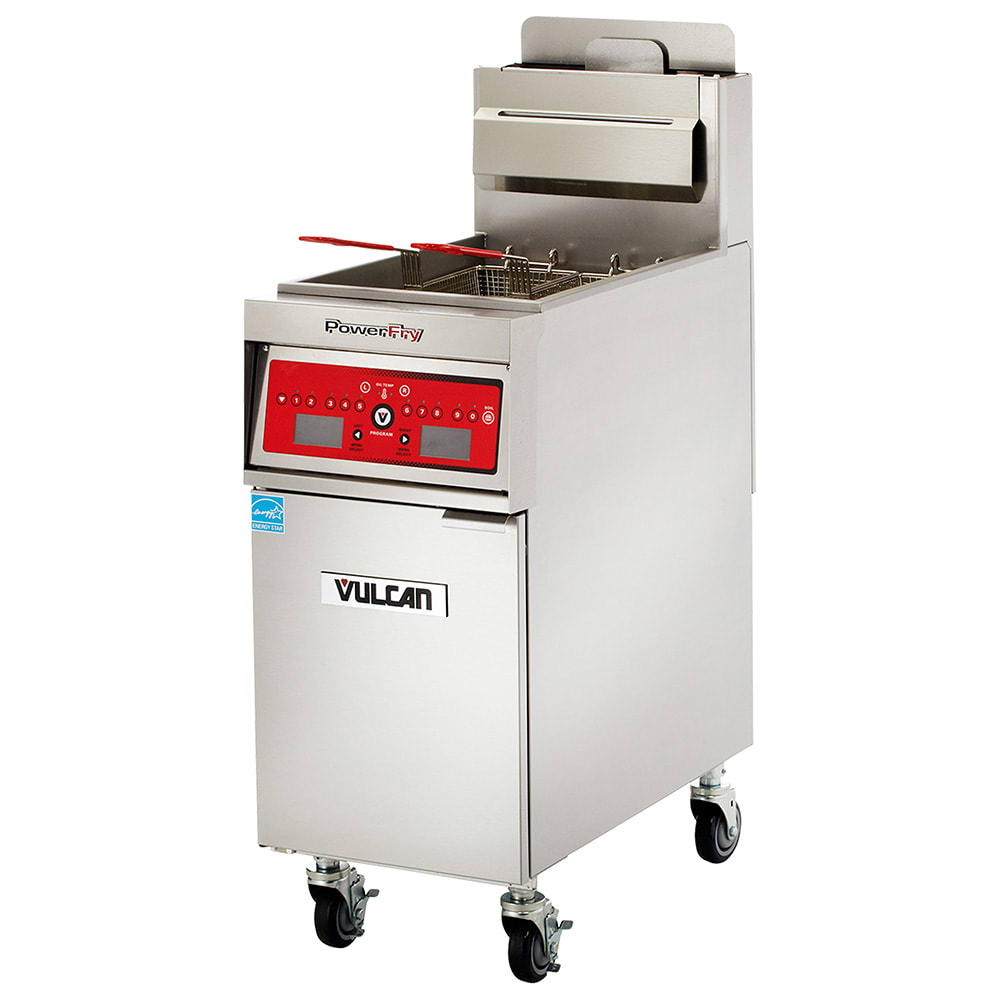 Vulcan 1VK65AF Gas Fryer - (1) 70 lb Vat, Floor Model, Liquid Propane