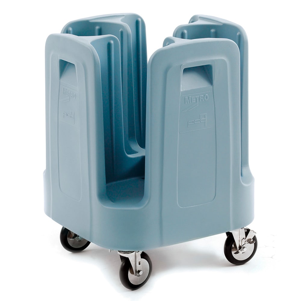 Metro PCD12 30 1/8" Mobile Dish Caddy w/ (4) Columns - Polymer ...