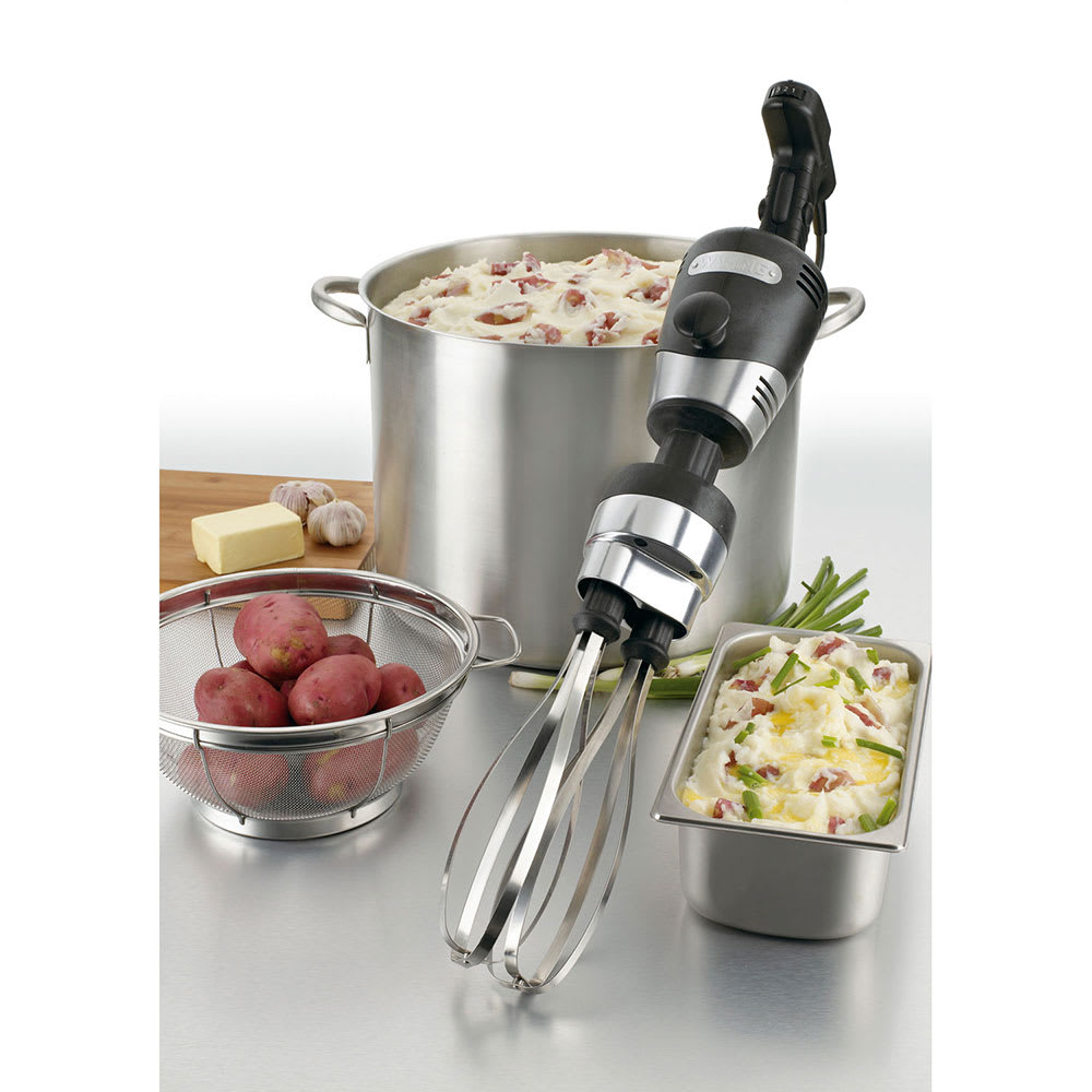 Waring WSBPPW 10" Heavy Duty Whisk w/ Variable Speed Motor & Continuous ...