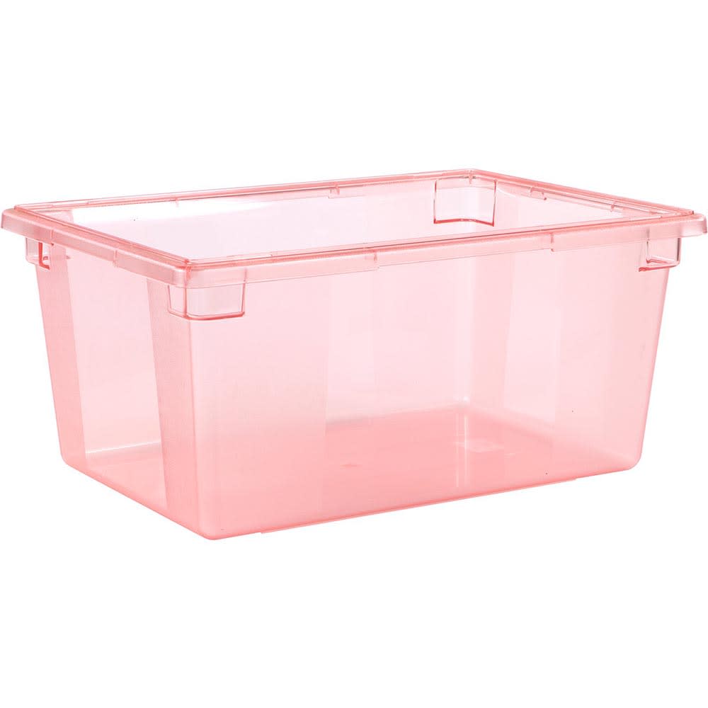 Carlisle 16 3/5 gal Food Storage Box - 26 x 18 x 12" Red (10623C05)