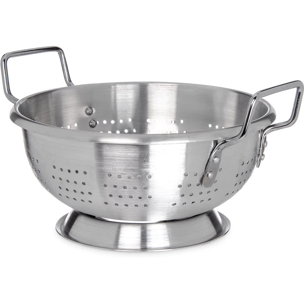 Carlisle 8 qt Colander w/ 12" Bowl Diameter, Aluminum (60278)
