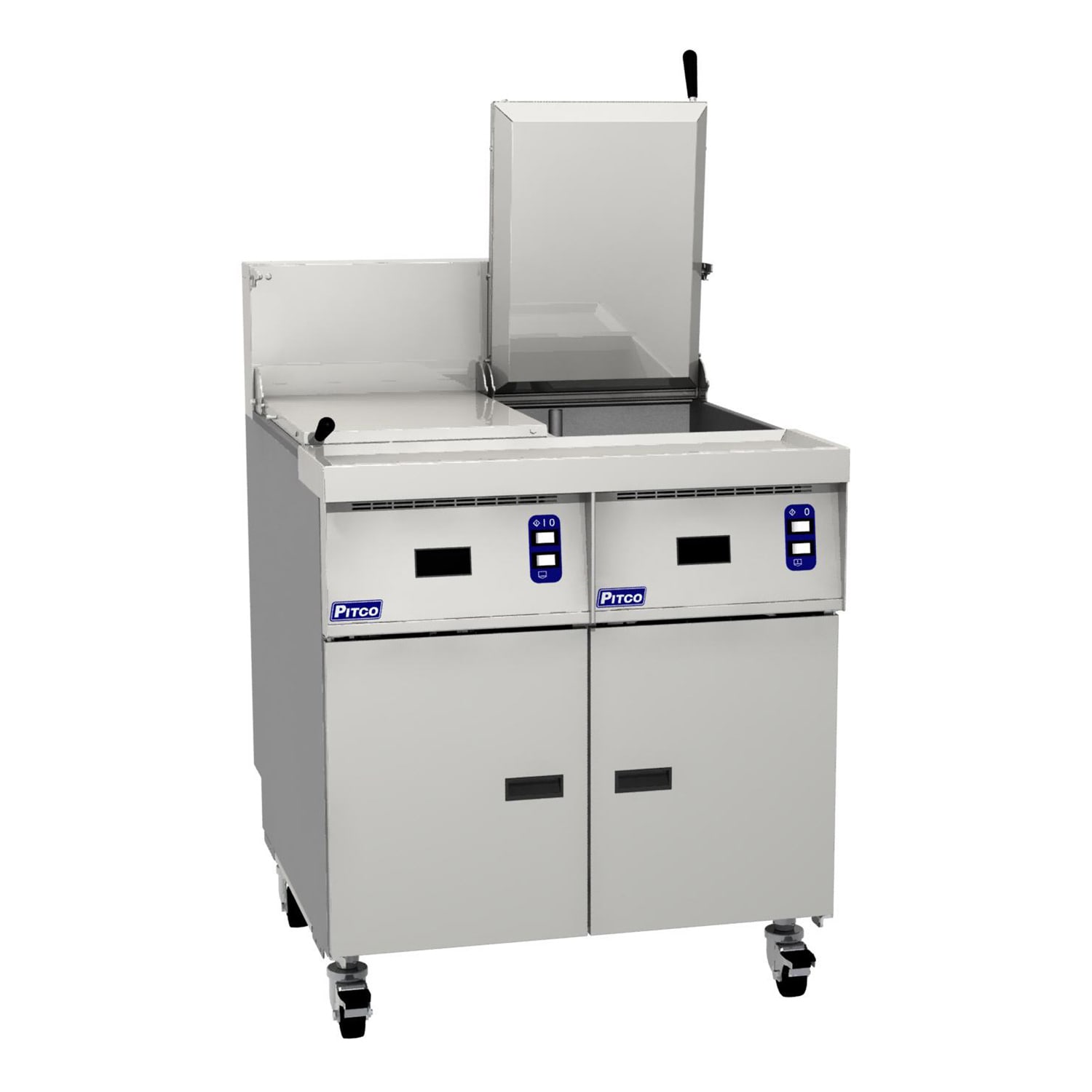 Pitco SRTE14-2-GM Solstice™ Electric Rethermalizer w/ (2) 16 1/2 gal ...